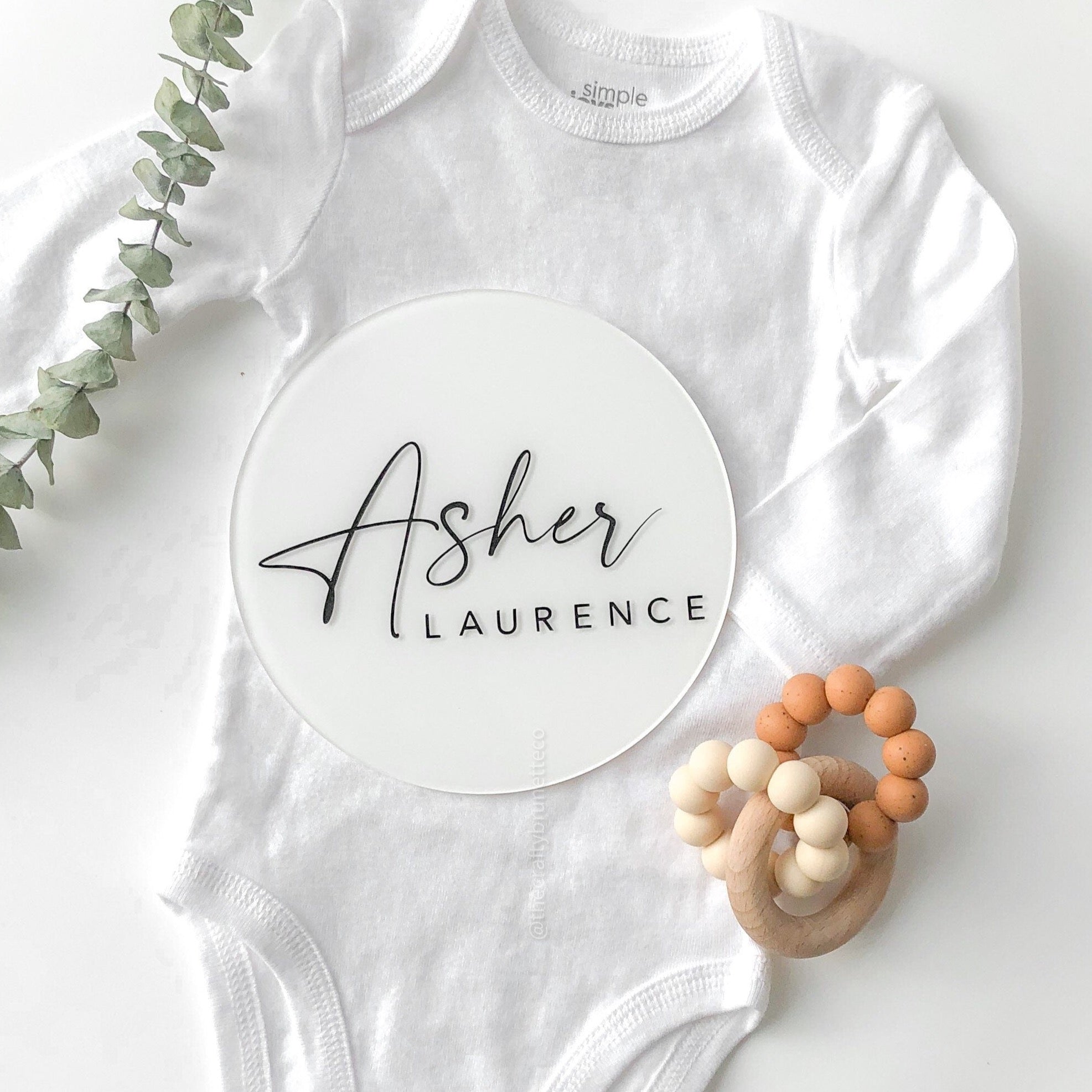 Acrylic Name Plaque – thecraftybrunetteco
